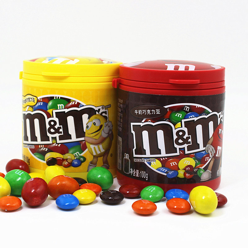 德芙巧克力mm牛奶巧克力豆MM花生巧克力豆 三角包結婚喜糖500g