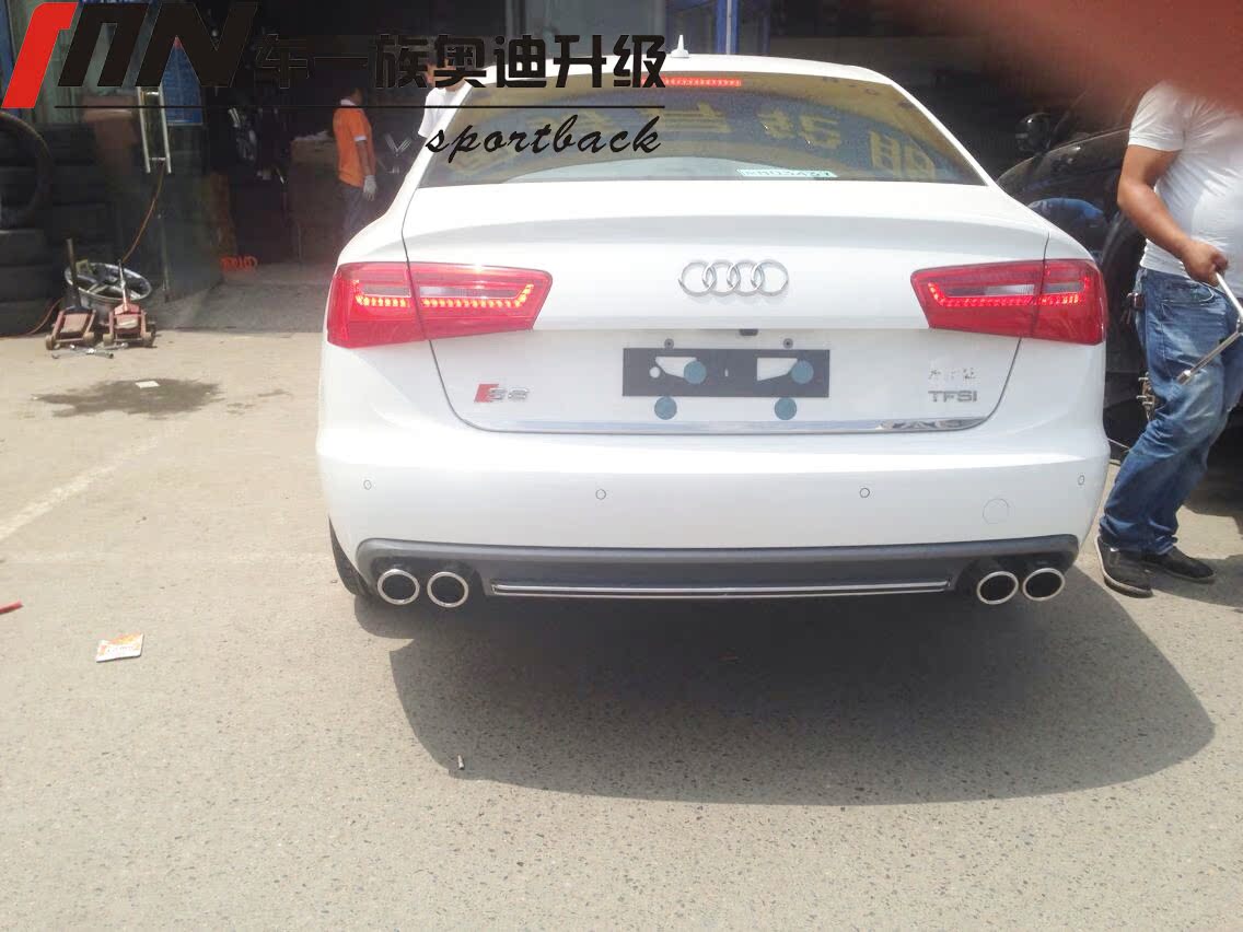 奥迪a6后尾图片大全,奥迪a6l图片大全大图,奥迪a6图片_大山谷图库