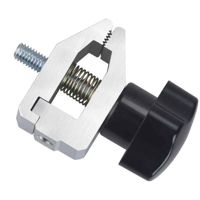 Edberg Tensile Tester Fixture - Button Clamp - Stainless Steel