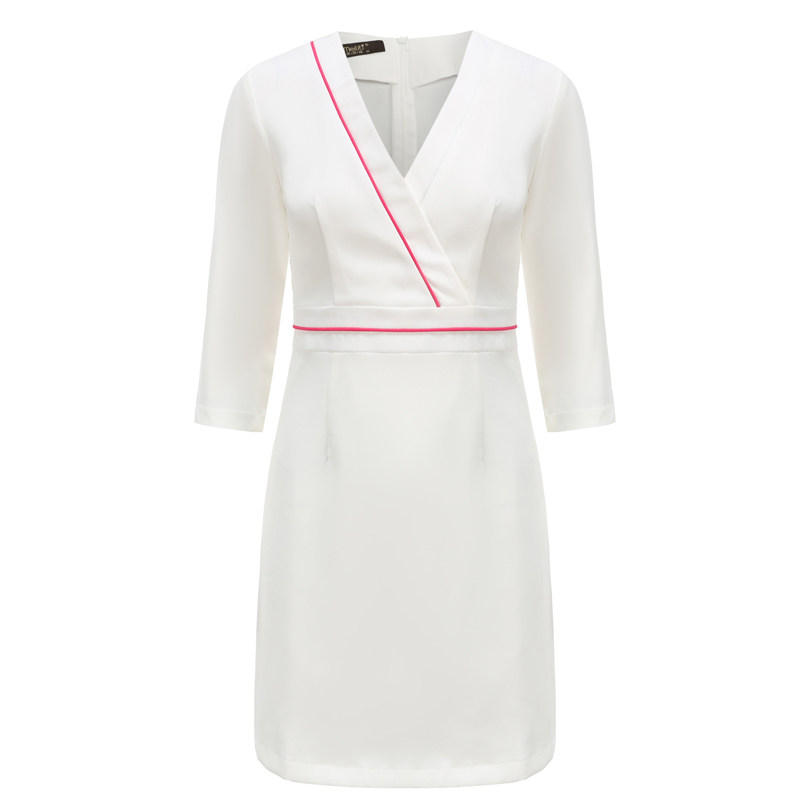 Meiti Beauty Salon Work Clothes - Summer Dress for Female Beauticians ...