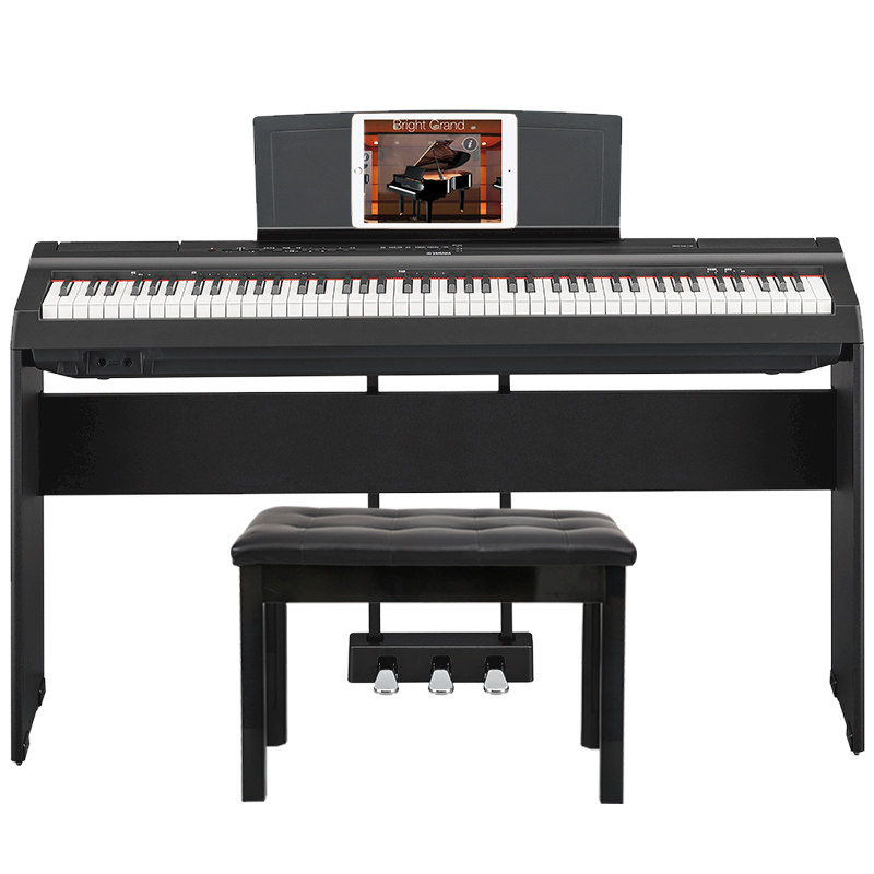 Yamaha P128B Portable 88-Key Heavy Hammer Keyboard Digital Piano