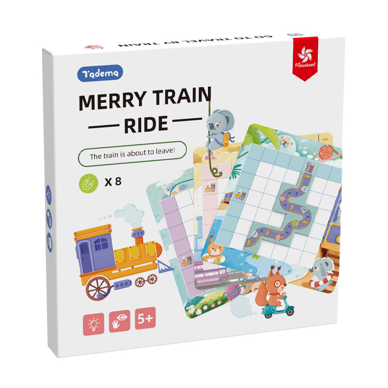 Pinwheel Magnetic Maze Puzzle - Logic Thinking Toy for Kids