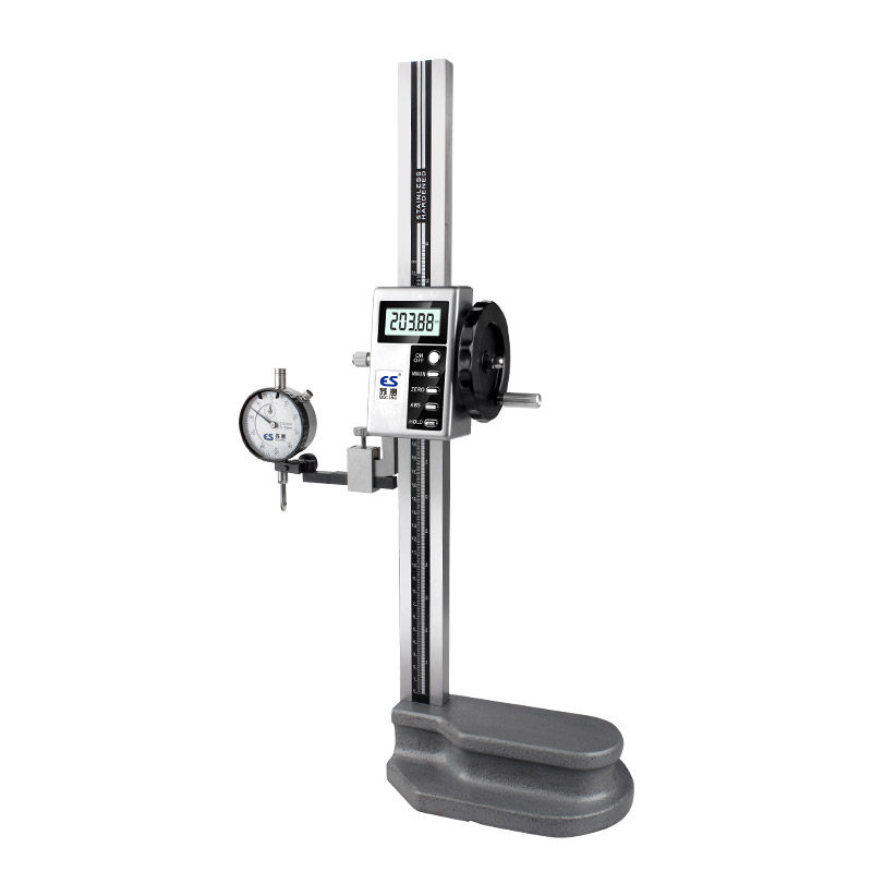 Hand-Cranked Digital Height Gauge with Double Column for High-Precision ...