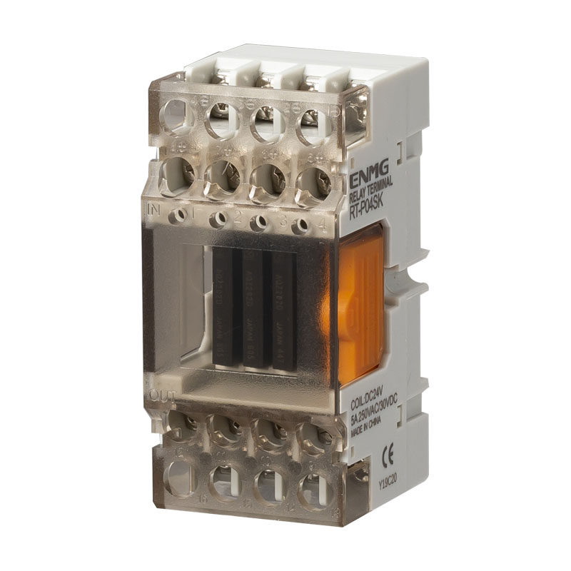 Enmg RT-P04SK Modul Relay 4-Saluran Ultra Nipis - 24VDC