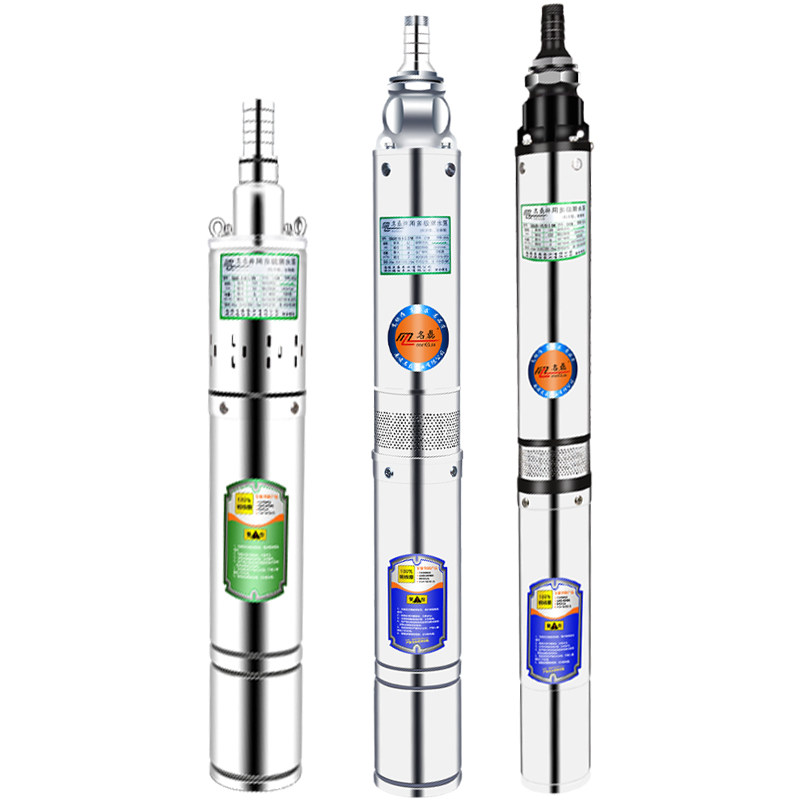 Deep Well Submersible Pump for 220V Household Use, High Lift Water Pump ...