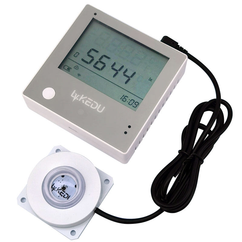 Ponsel pemantauan jarak jauh sensor intensitas cahaya suhu kelembaban ...