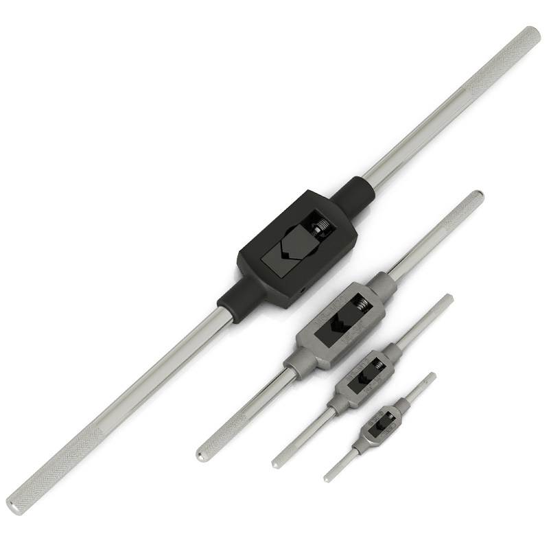 Tap Wrench Hand Tool for Tapping Screws - Adjustable Manual Reamer for ...