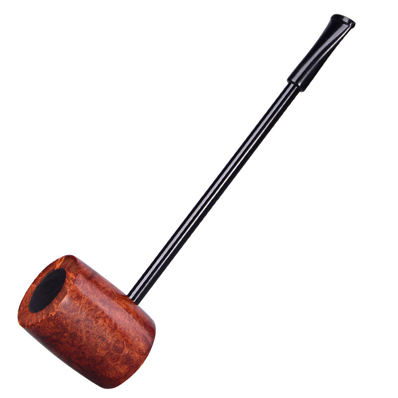 Rlak uvozna ravna lula od heather wooda za muškarce