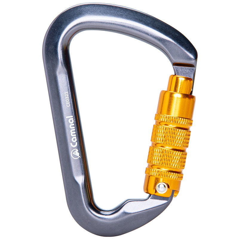 Canle Carabiner - Rock Climbing Safety Lock - D-Type Main Lock