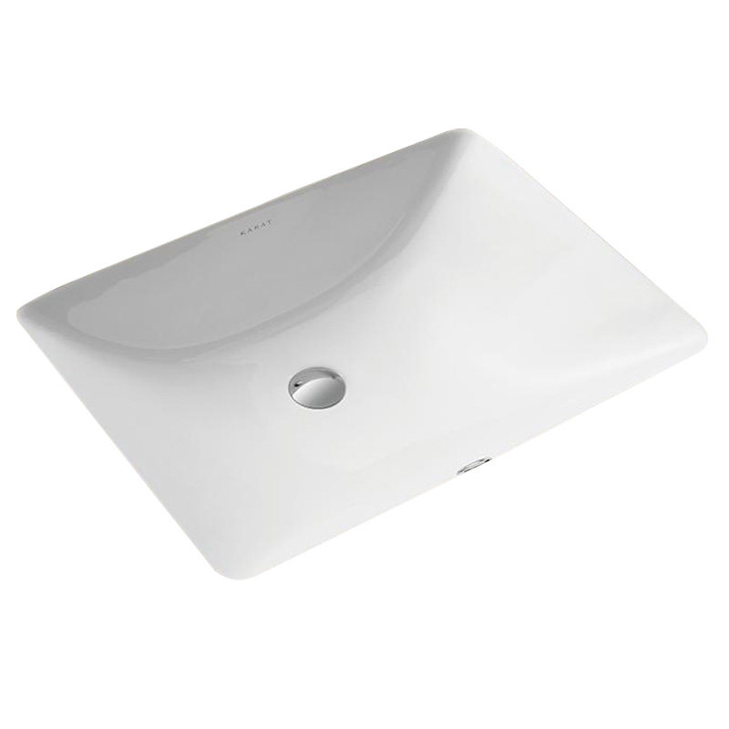Kohler Carrie Ceramic Undercounter Square Wash Basin