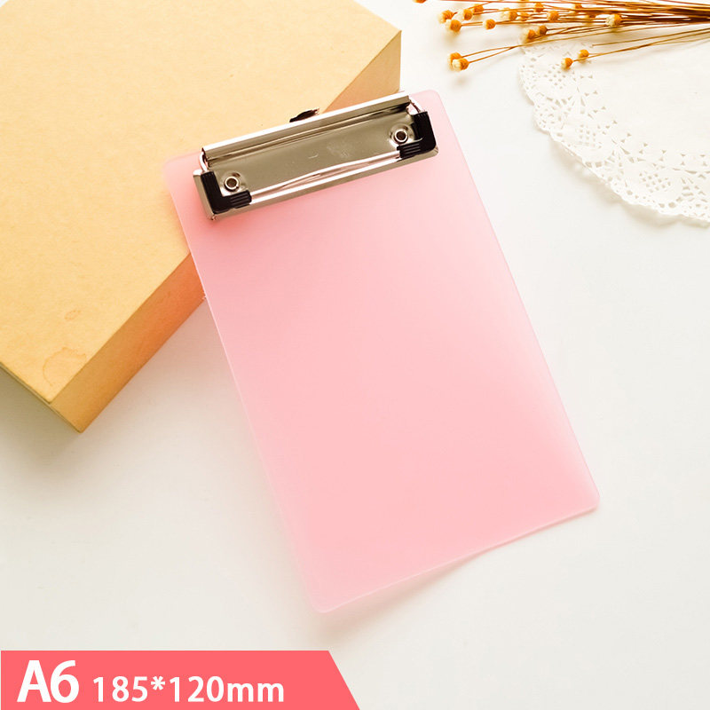 Buy Transparent PP Plastic board clipboard clipboard Splint writing ...