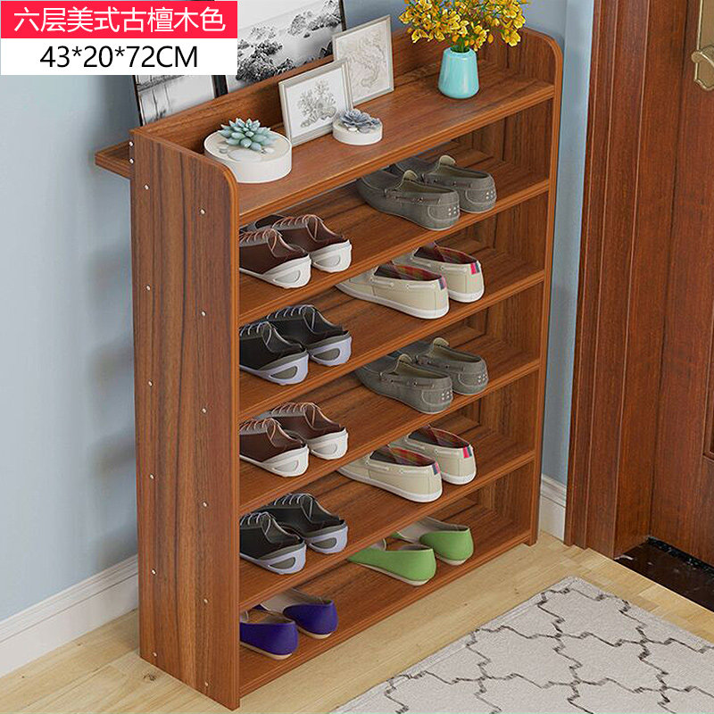 Buy Simple shoe rack multi-layer home door dust-proof shoe cabinet ...