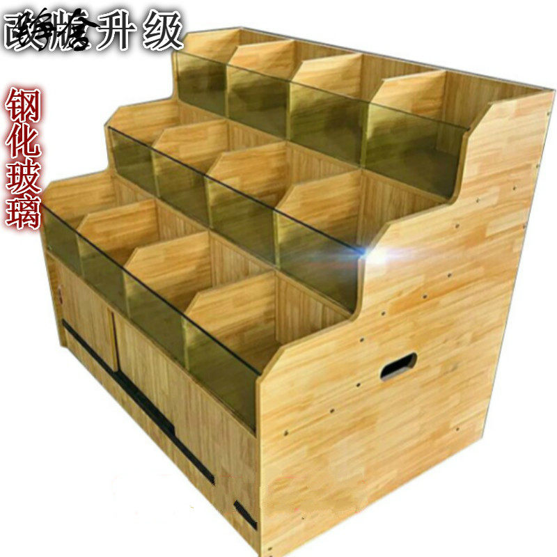 [USD 122.91] supermarket new style solid wood rice bucket miscellaneous ...