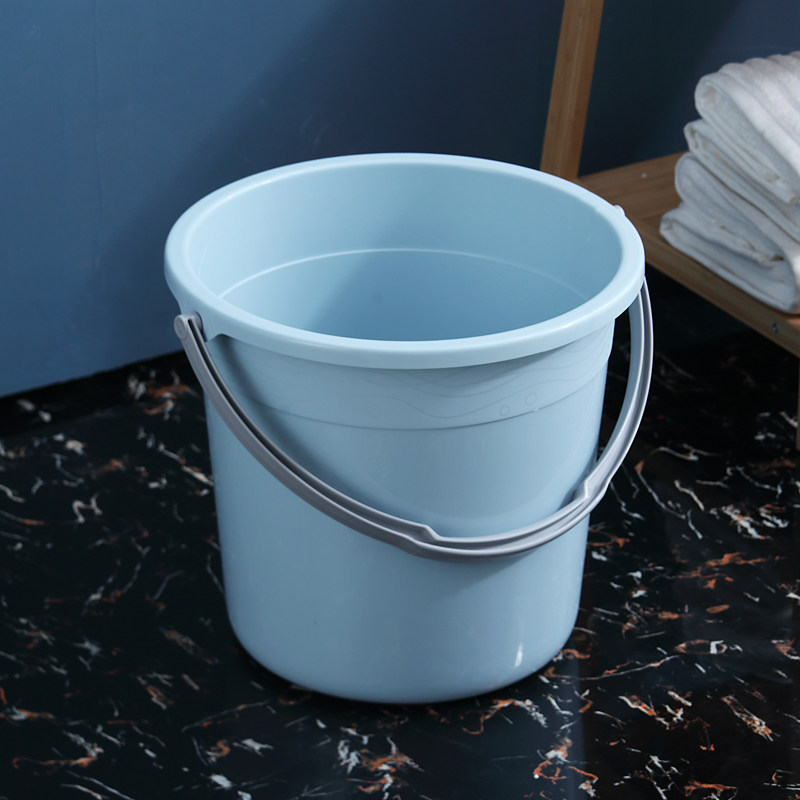 [USD 8.91] plastic bucket student dormitory laundry bucket handheld ...