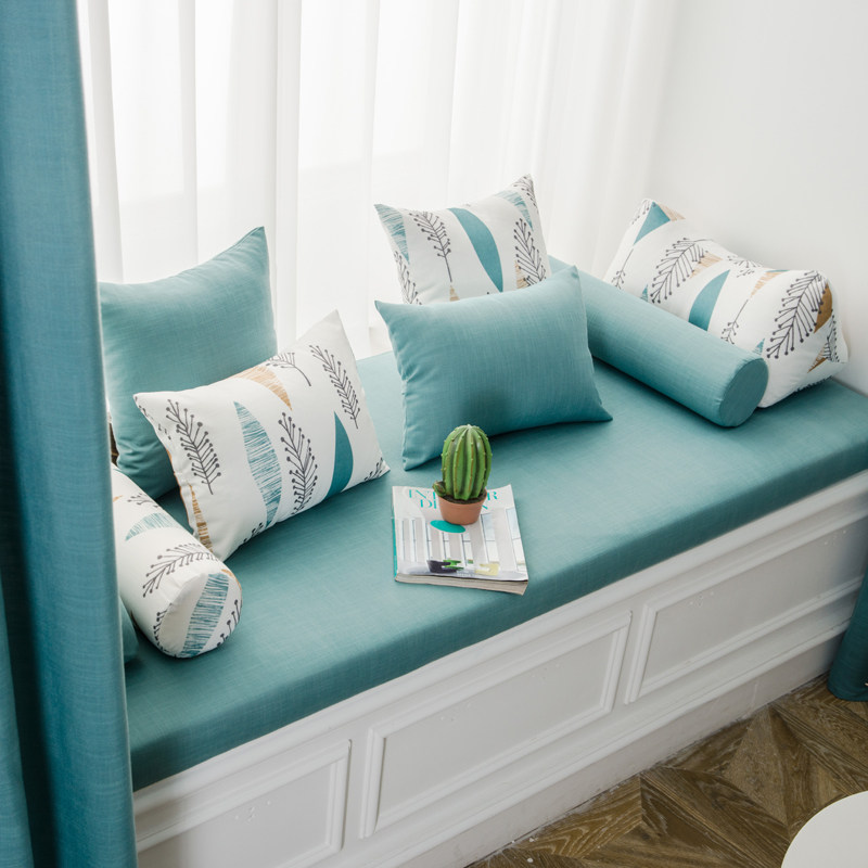 Buy Window cushions window sill mats Nordic style simple modern sponge ...