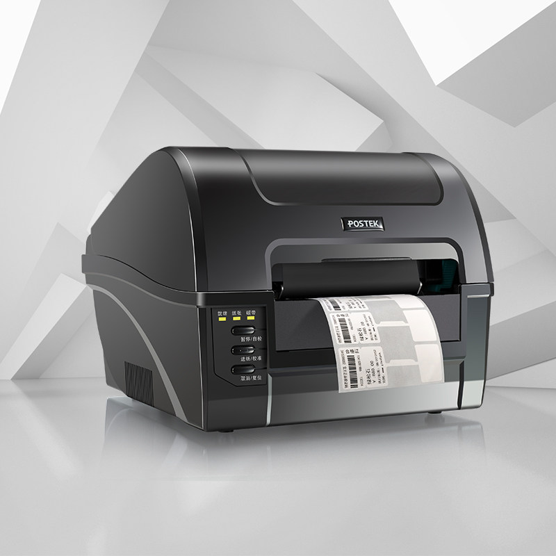 postek博思得 g6000標籤條碼列印機600點dpi高清工業條碼不乾膠印表機合格證吊牌洗水嘜碳帶產品二維碼印表機