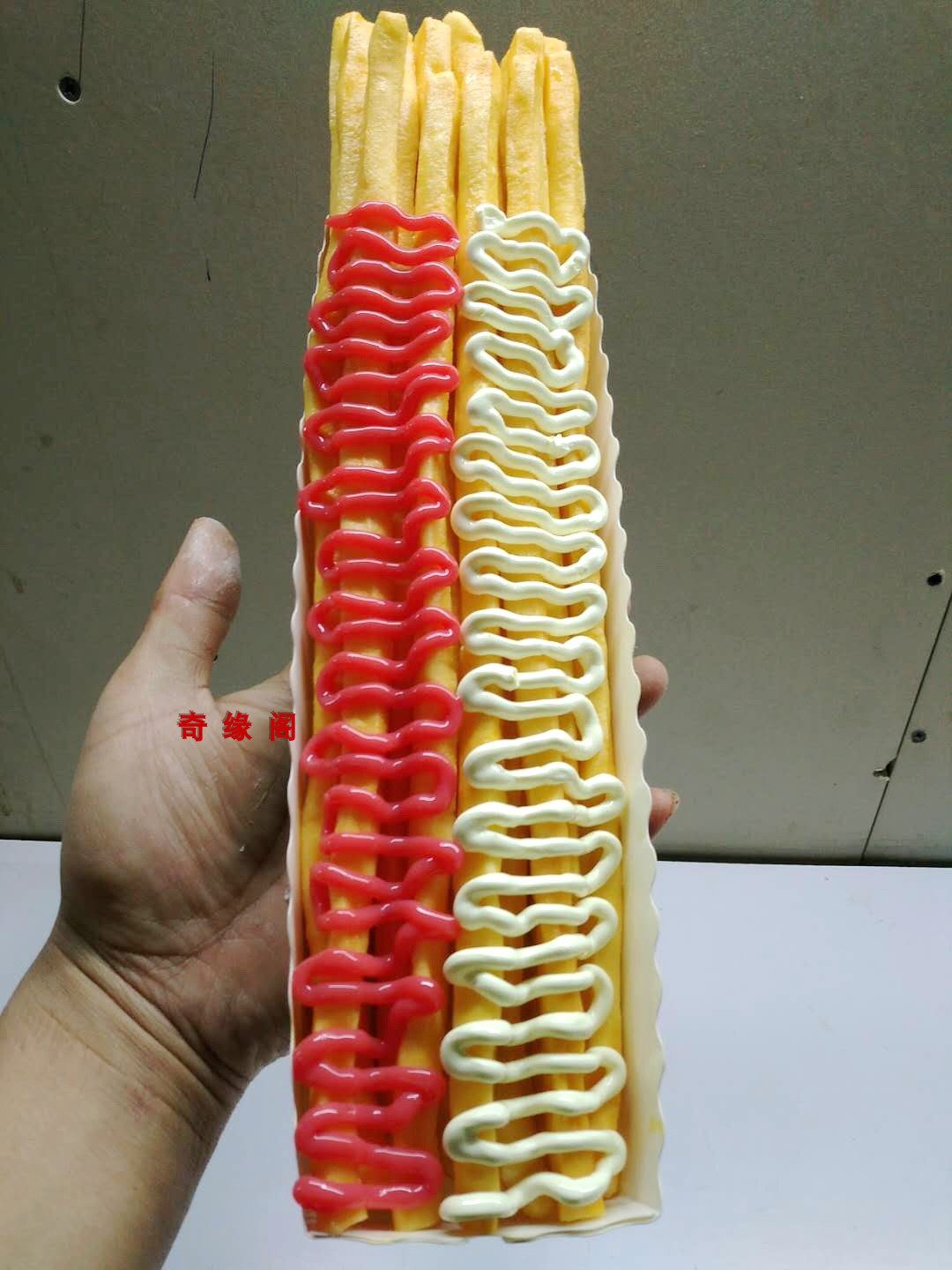 [USD 21.61] Simulated Fries Model Mold Extra Long Fries Model Chips ...