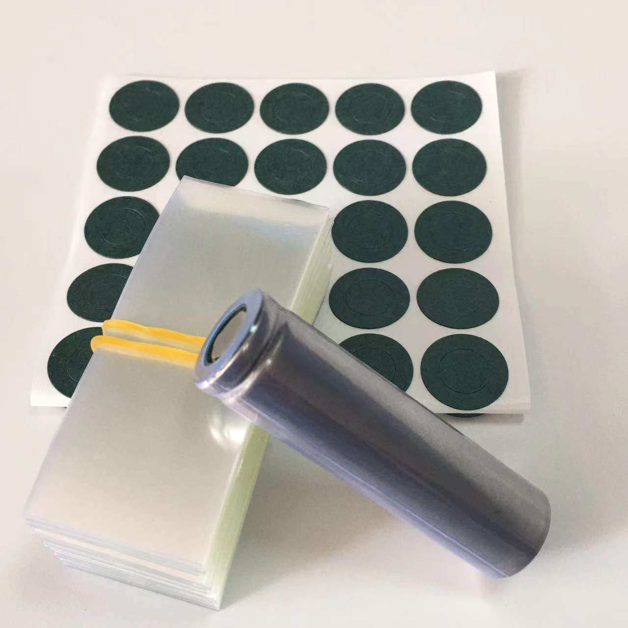 [USD 6.52] 1 section 18650 battery sleeve transparent blue insulated ...