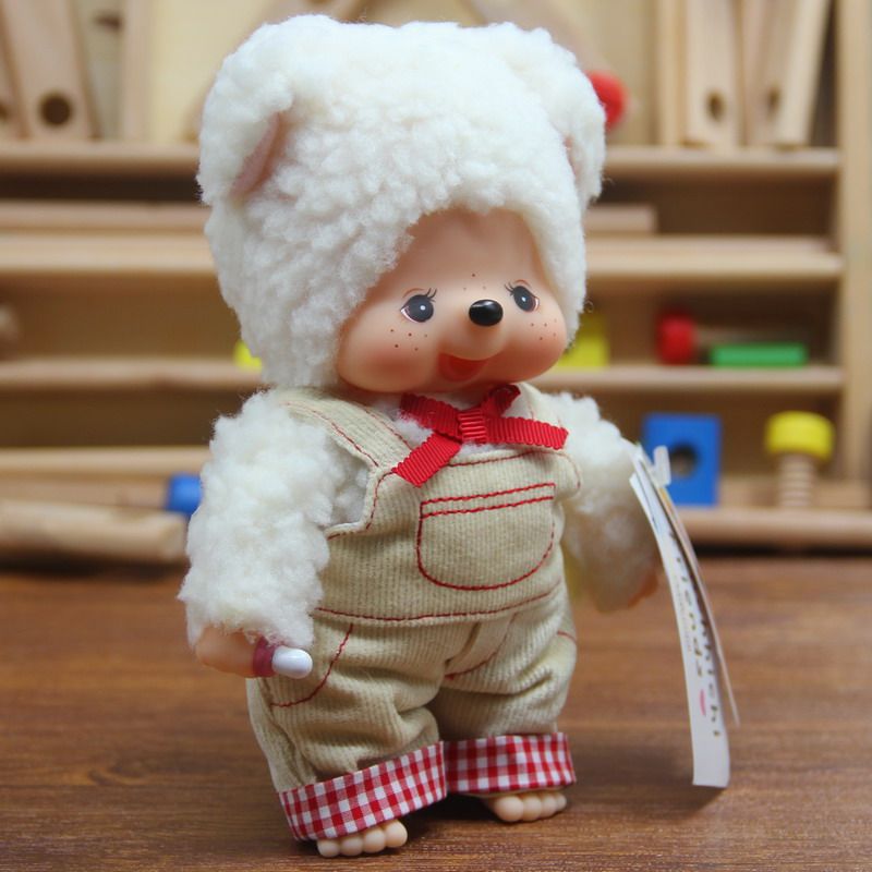 [USD 53.43] Authentic Monchhichi Tiger Year Funny Monchi Doll Plush ...