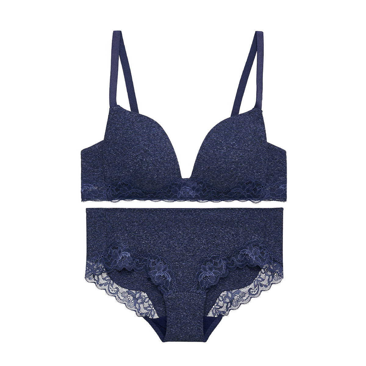 [USD 138.29] body pops ribless lace bra set - Wholesale from China ...