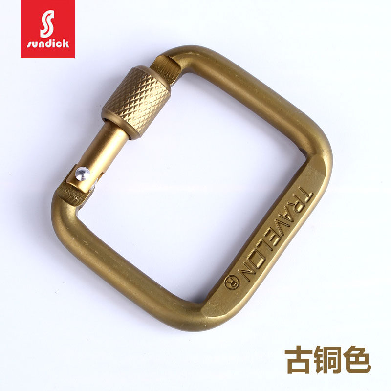 Buy Outdoor Travel accessories 8CM with lock D type mountaineering ...