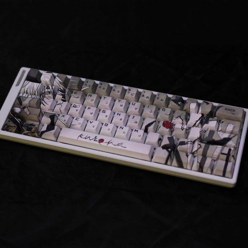 Kuroha Moment 片刻聚氨酯底胶白色包边二次元游戏鼠标垫评价 - 淘宝网