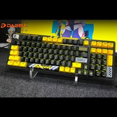 达尔优ck100/ck100pro红外光轴机械键盘网咖电竞插拔青轴游戏防水-淘宝网
