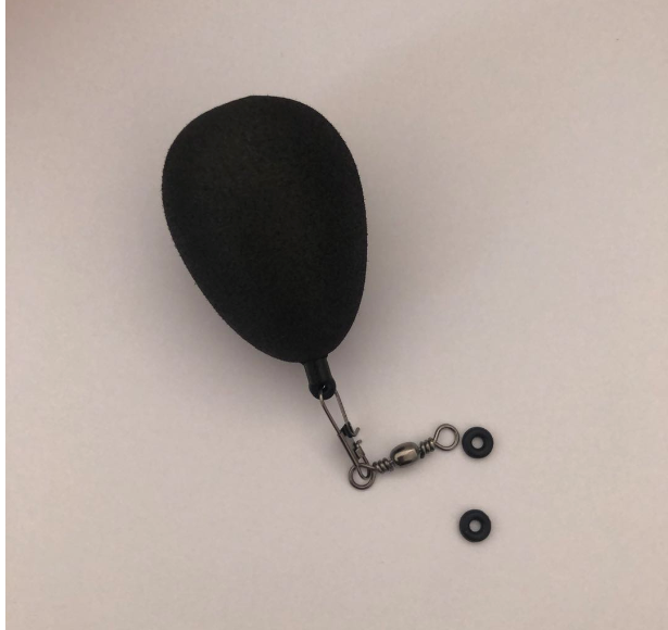 [USD 5.55] Visual Anchor Fish Float Black Soft Foam Foam Float Eva ...