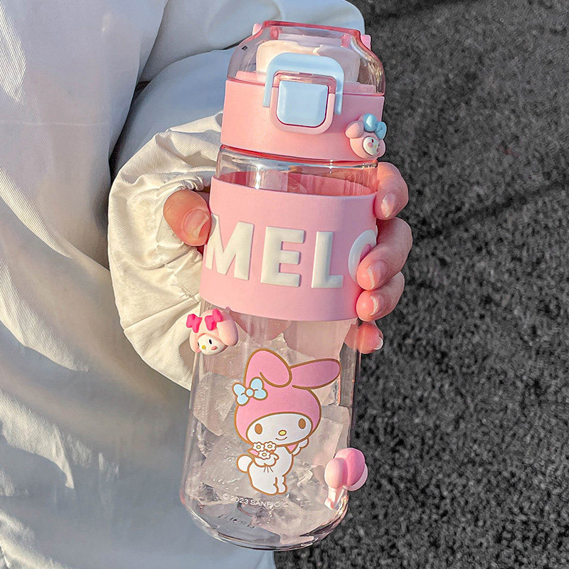 Sanrio Pacha Dog Water Cup Girls High-Looking Summer Cute Student ...