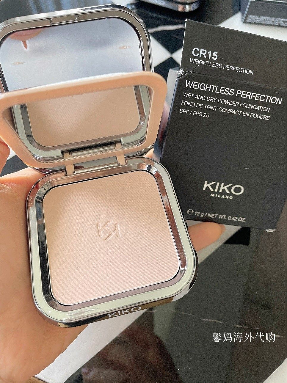 [USD 28.97] In Stock Kiko Powder Dry Wet Dual-Use Powder Cr15 Matte ...