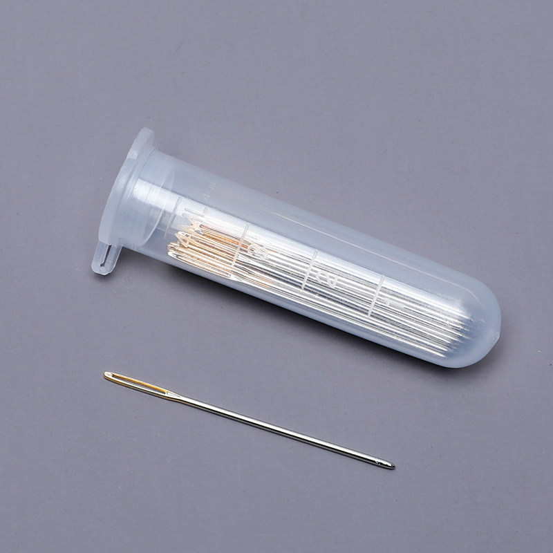 Buy Plastic transparent needle storage bottle embroidery needle storage ...