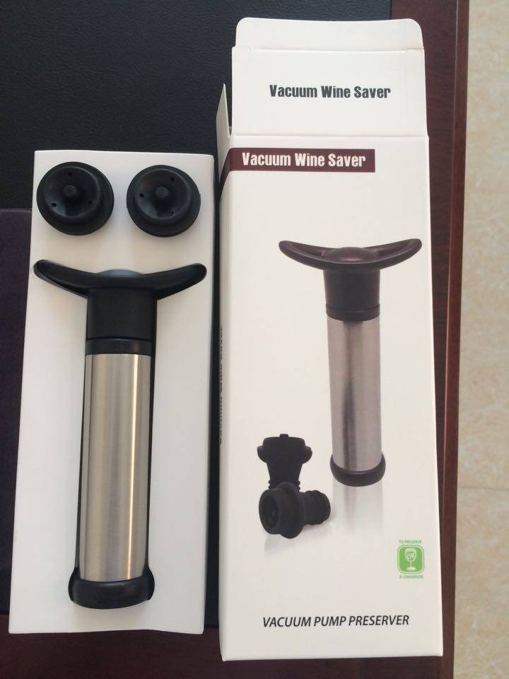 Buy Stainless Steel wine cork wine bottle stopper Vacuum Wine plug one ...