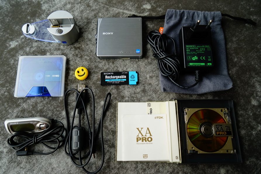 Купить MD-плеер Металла серого маленькой Сони МЗ-nh3d himd плеер【nh1 ...