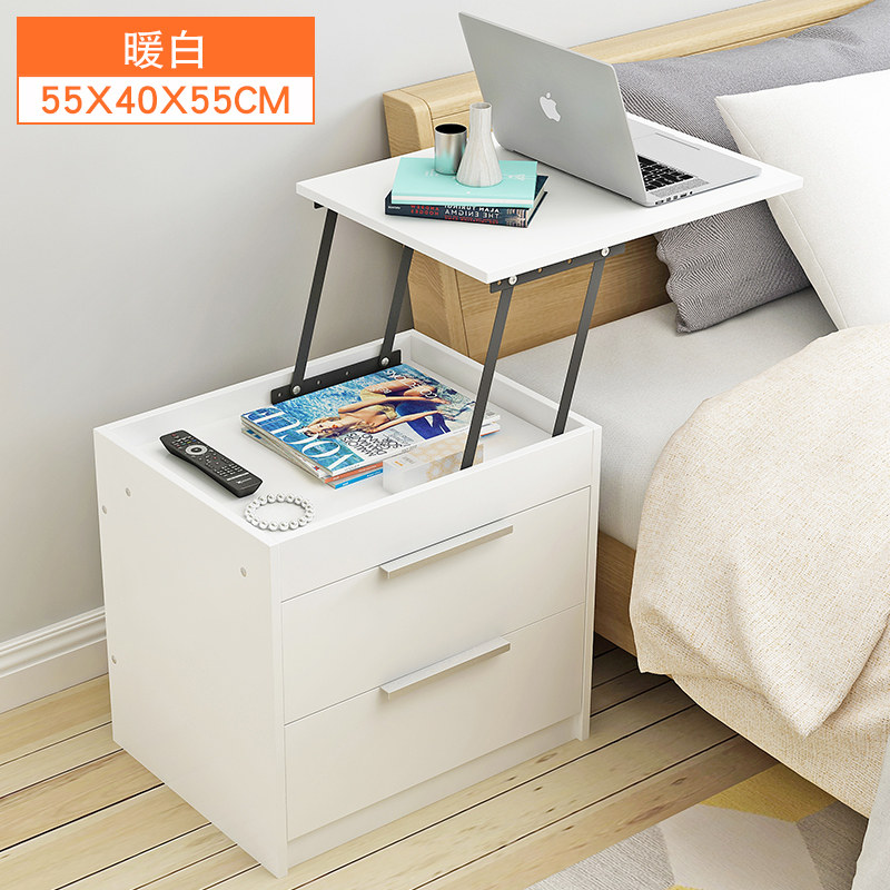 Buy Laptop table multi-function bedside table lifting bedside cabinets ...
