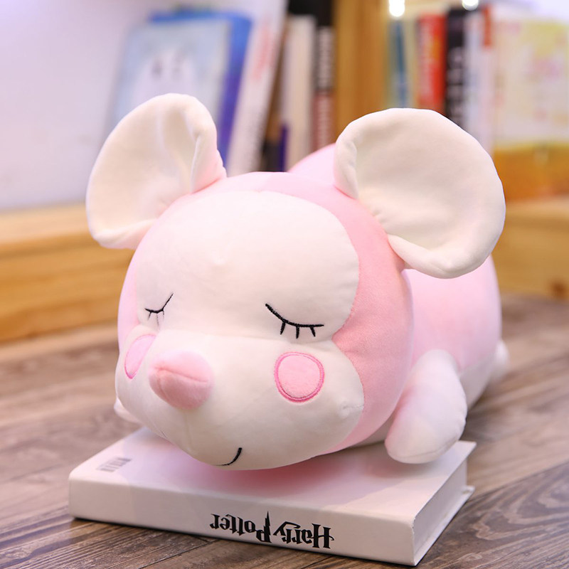 Buy Cute mouse plush toy doll long cuddle pillow bed holding sleeping ...