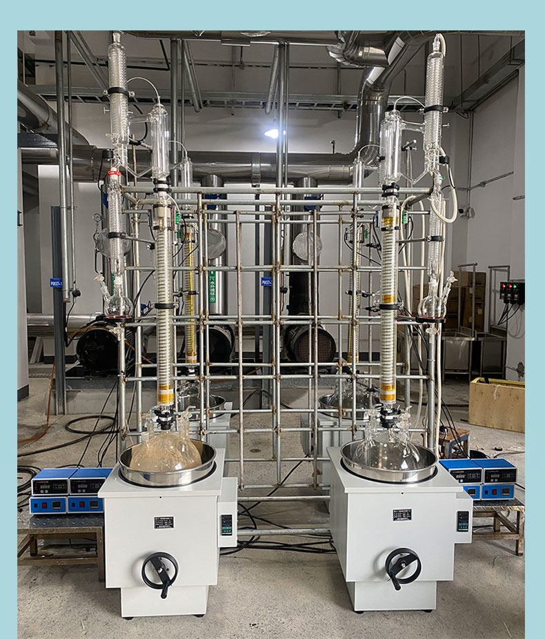 [USD 150.96] Laboratory glass distillation column distillation column ...