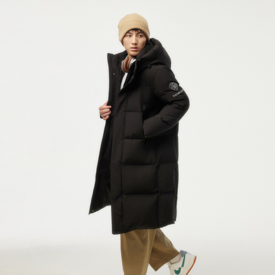 坦博尔羽绒服男款冬长款加厚休闲