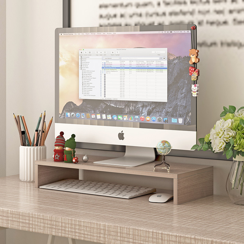 Buy Desktop computer display screen increased elevated office desktop ...