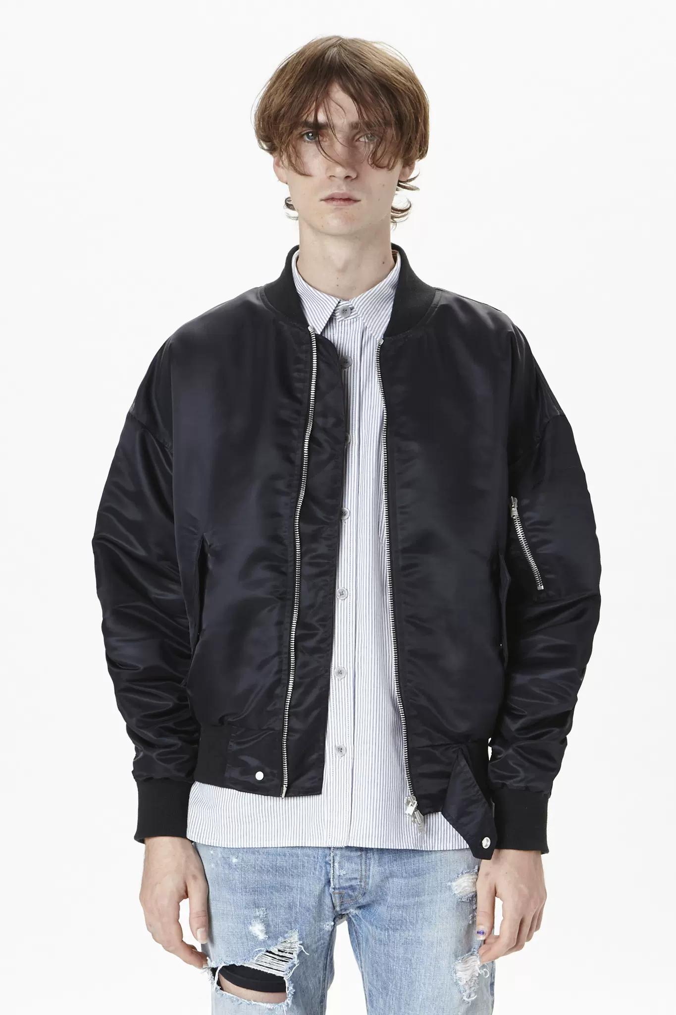 36％割引ブラック系,L【日本未発売】 fear of GOD 4th fourth collection ma-1 フライトジャケット ...
