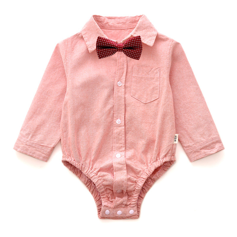 Buy Baby cotton shirt baby 6 months aged 0-1 in spring and autumn the ...