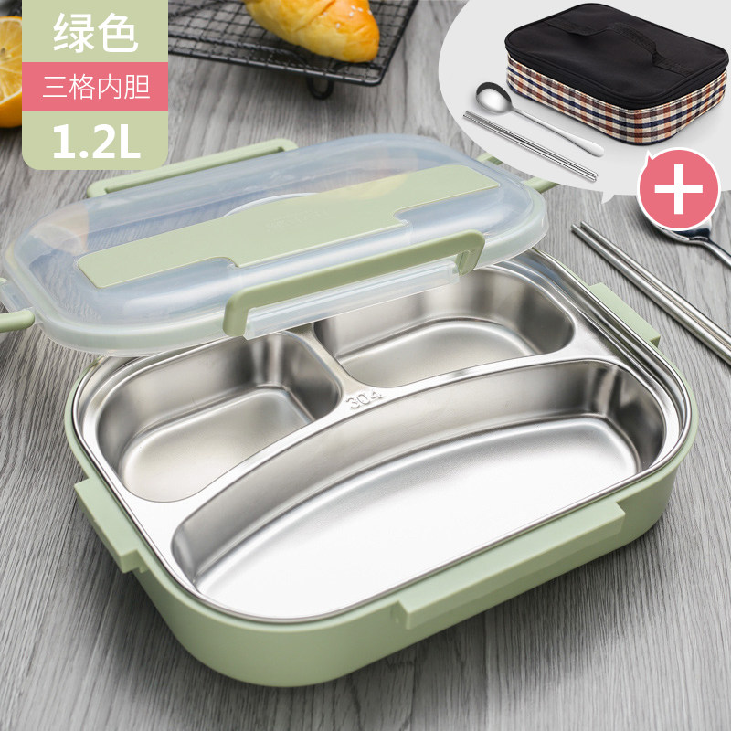 Buy 304 stainless steel insulation lunch box when box lunch box plate ...