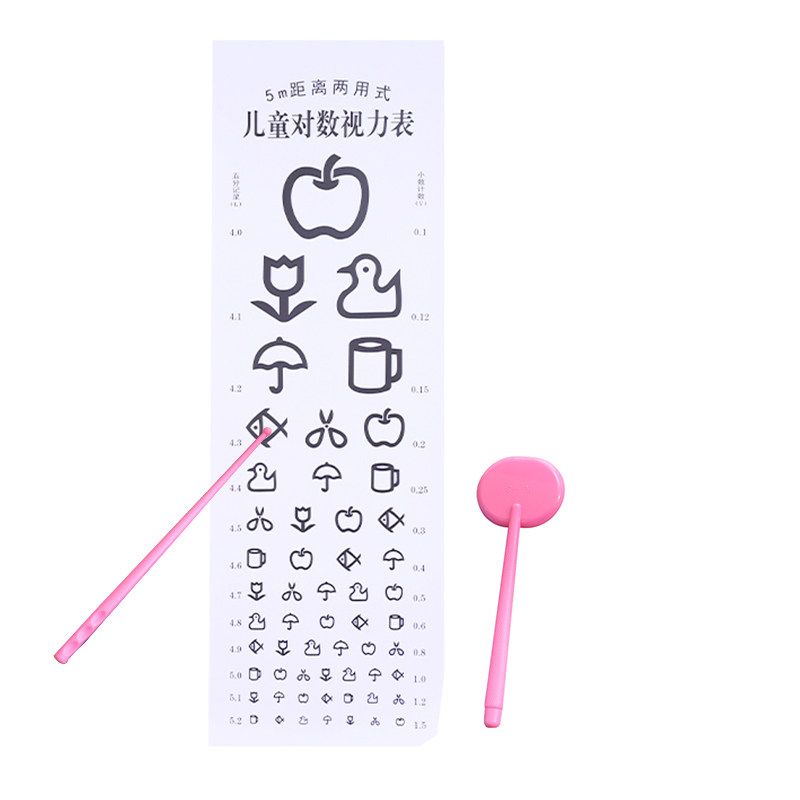 [USD 5.64] Baby vision chart wall chart standard logarithmic visual ...