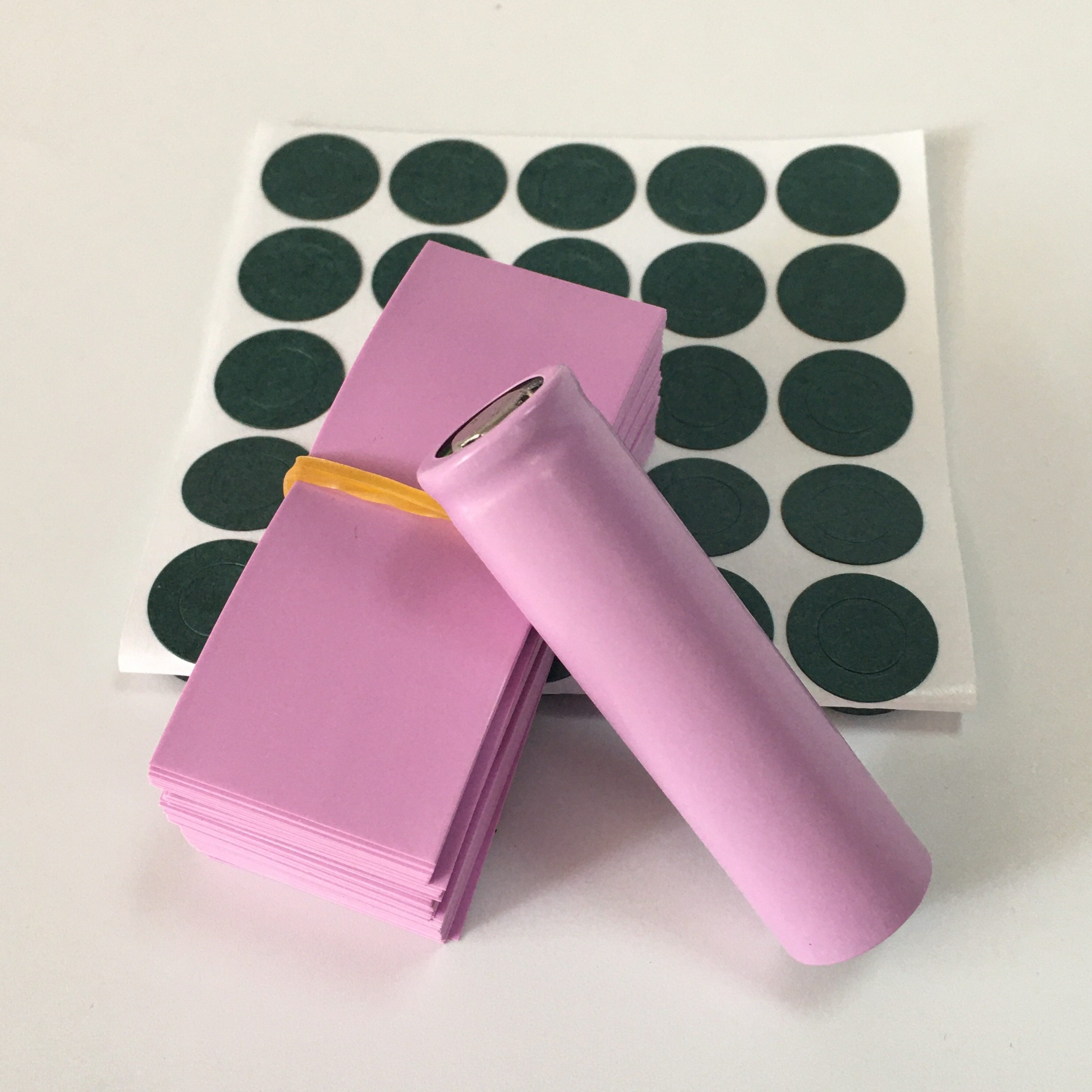 [USD 6.52] 1 section 18650 battery sleeve transparent blue insulated ...