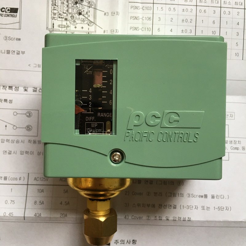 [USD 43.71] Korea Original Import PCC Pressure Switch Medical Marine ...