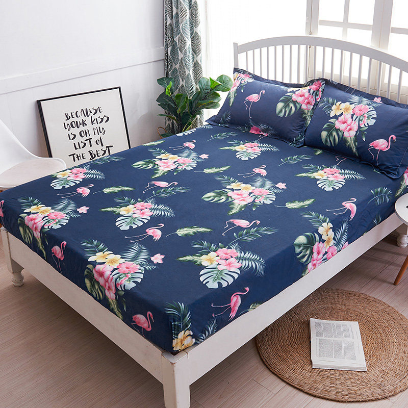 Buy Bed cover single-piece bed set full cotton 1.2 cotton mattress ...