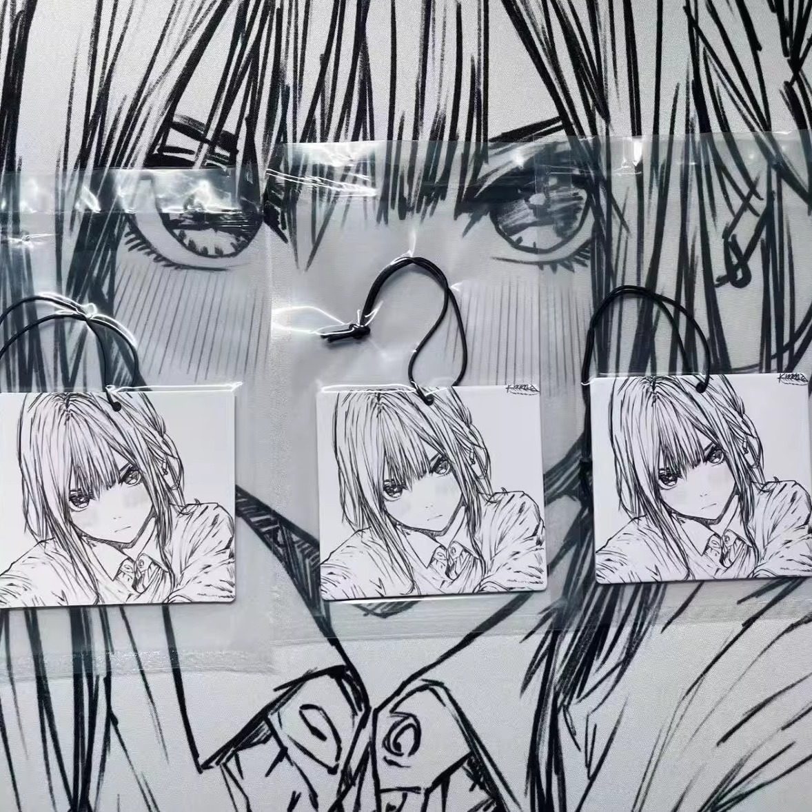 Kuroha Moment 片刻聚氨酯底胶白色包边二次元游戏鼠标垫评价 - 淘宝网