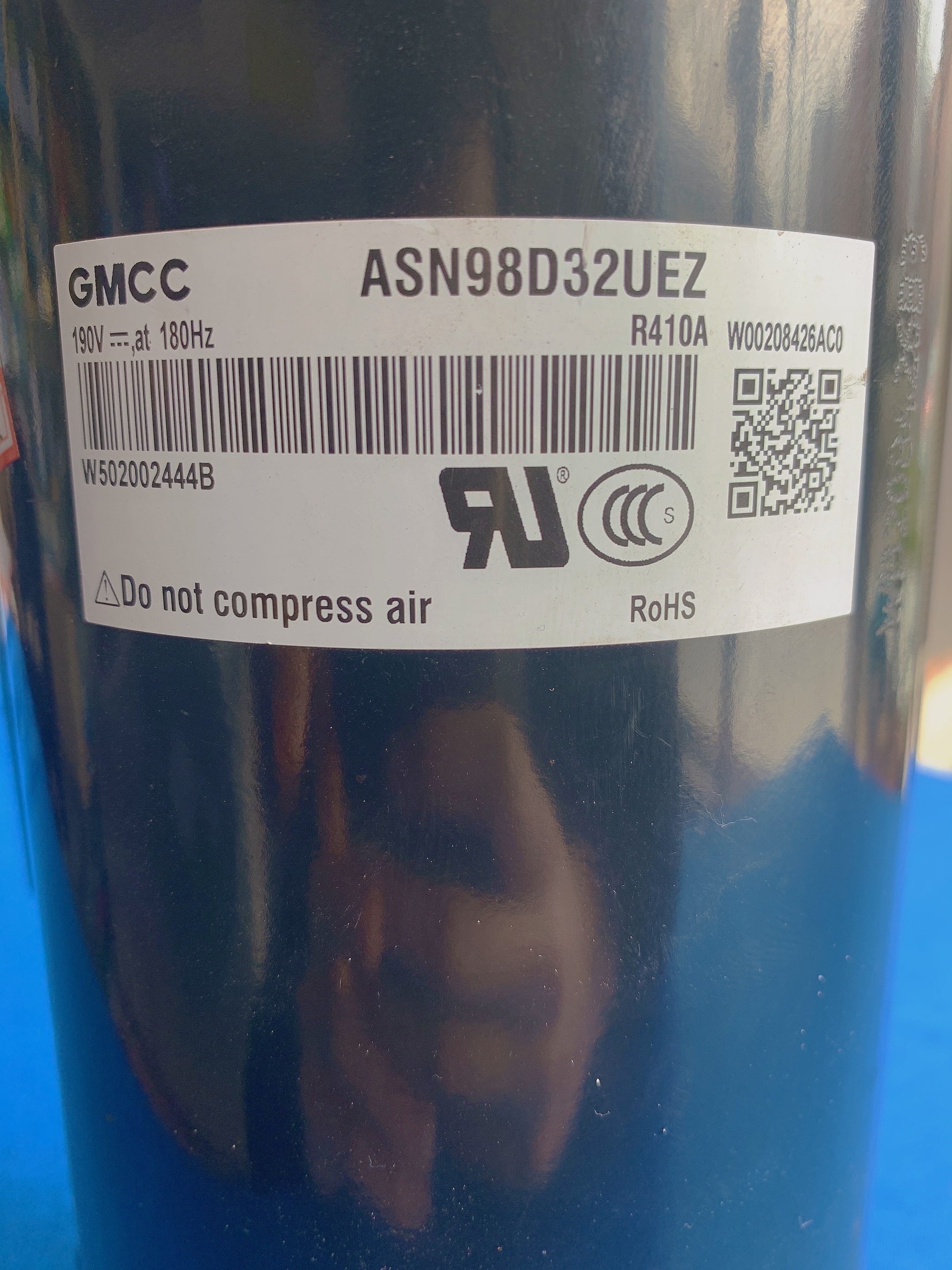 LTZ88HU4VE全新丹佛斯原裝美優樂壓縮機 低溫機