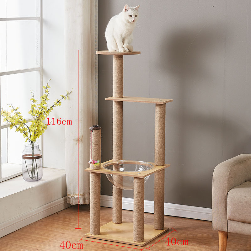 [USD 23.93] Sword Cat Climbing Rack Cat Nest Cat Tree Integrated Space ...