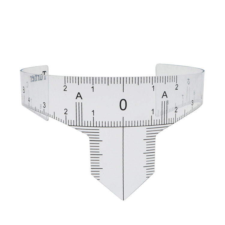 [USD 5.55] Tattoo Eyebrow Ruler Nose Bridge Ruler Tattoo Eyebrow ...
