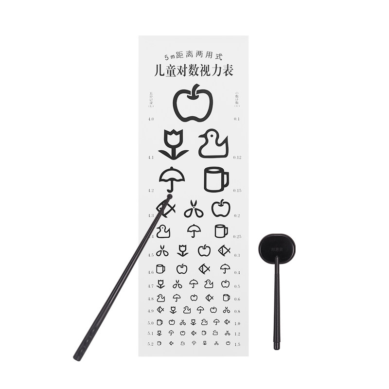 [USD 5.64] Baby vision chart wall chart standard logarithmic visual ...